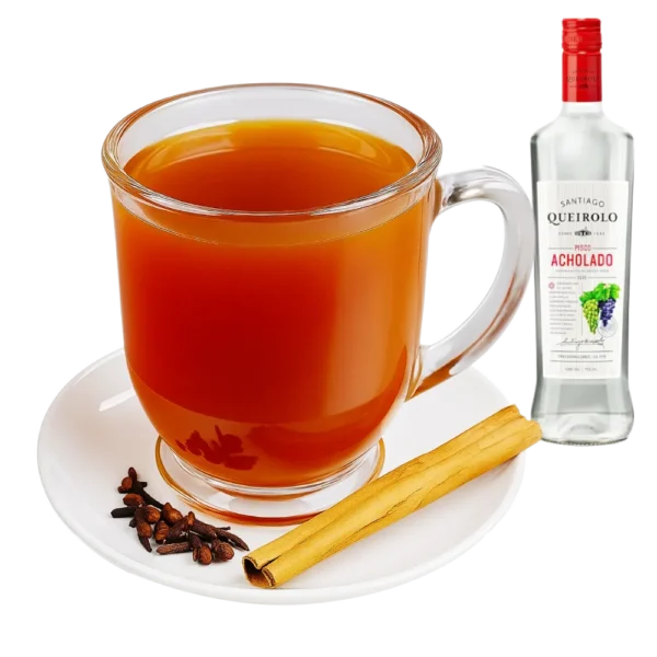Calientito con Néctar de Frutas, Té, Canela y Pisco - Vaso x 300 ml ...